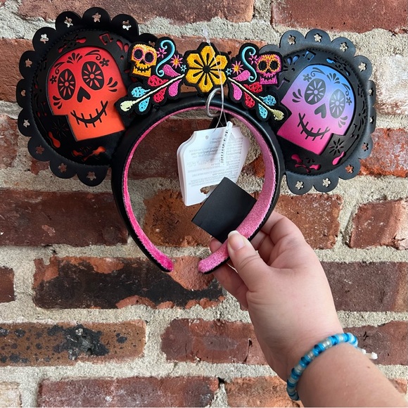 Disney | Accessories | Disney Parks Pixar Coco Skulls Day Of The Dead ...